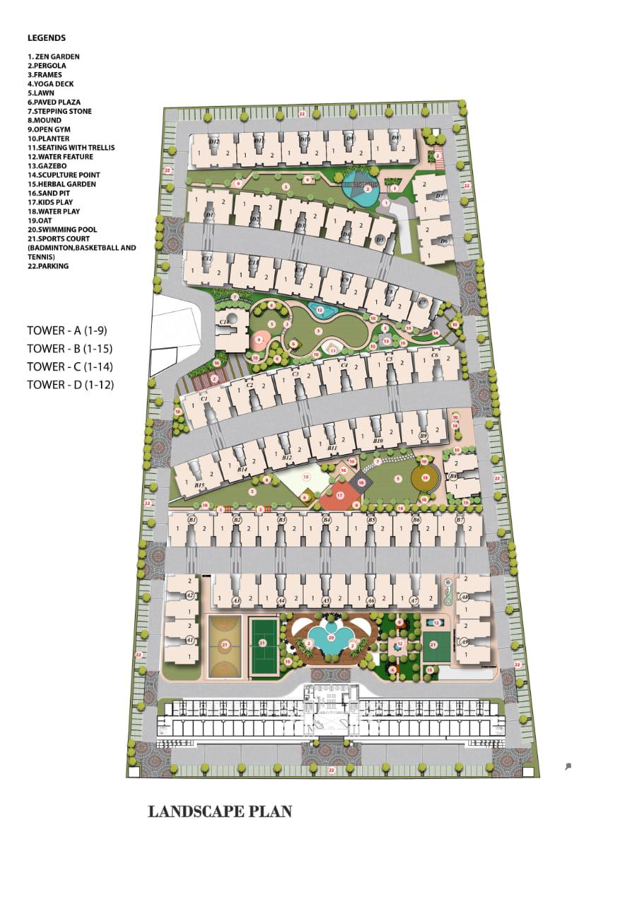 Nimbus The Palm Village Site Plan